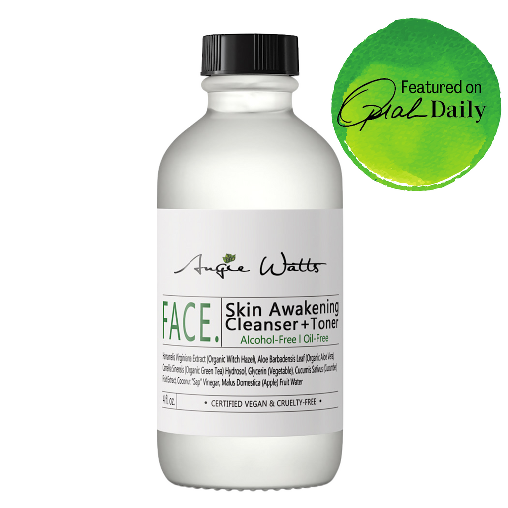 Angie Watts FACE. Skin Awakening Alcohol-free Cleanser + Toner | Angie ...