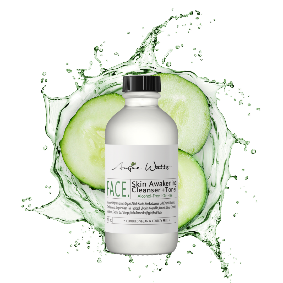 Angie Watts FACE. Skin Awakening Alcohol-free Cleanser + Toner | Angie ...
