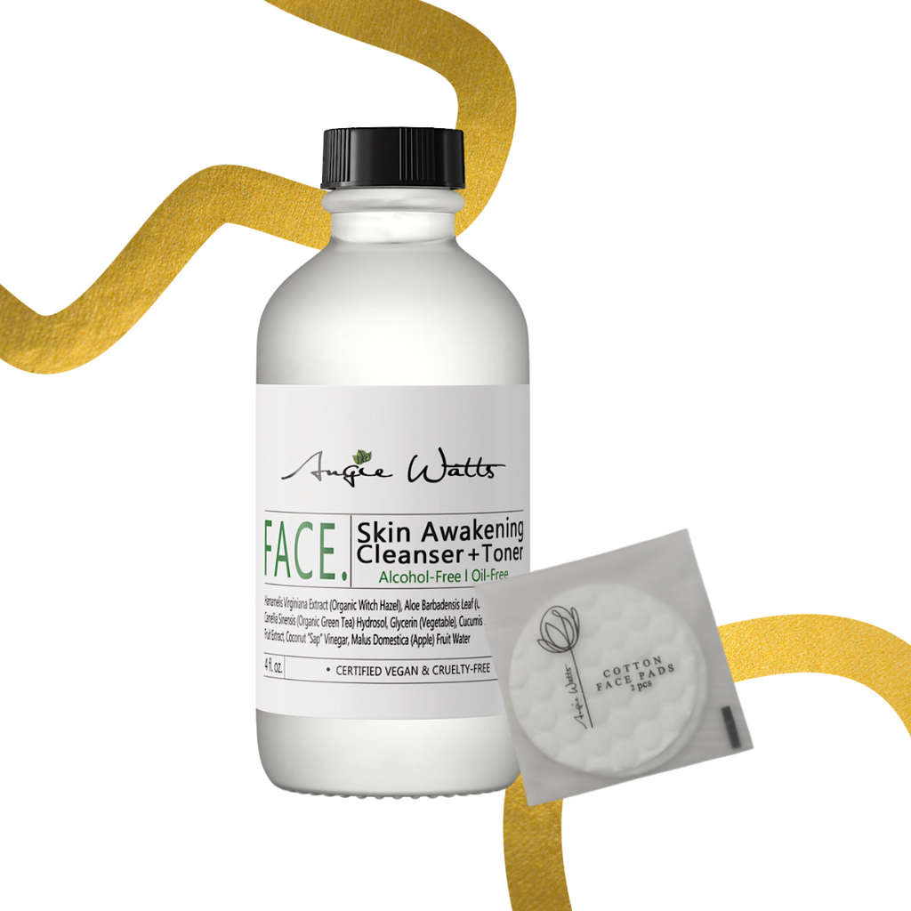 Angie Watts FACE. Skin Awakening Alcohol-free Cleanser + Toner | Angie ...